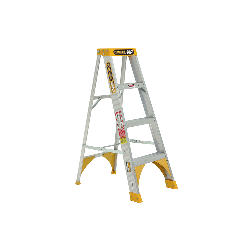 Heavy Duty Aluminium Single Sided Ladders - Gorilla Ladders
